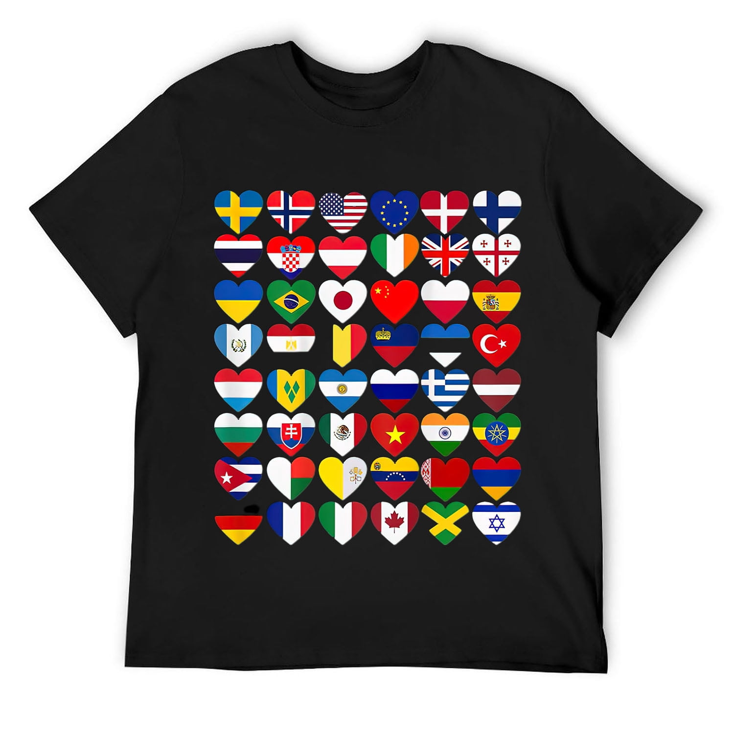 Flags of the Countries of the World,International Gift T-Shirt ...
