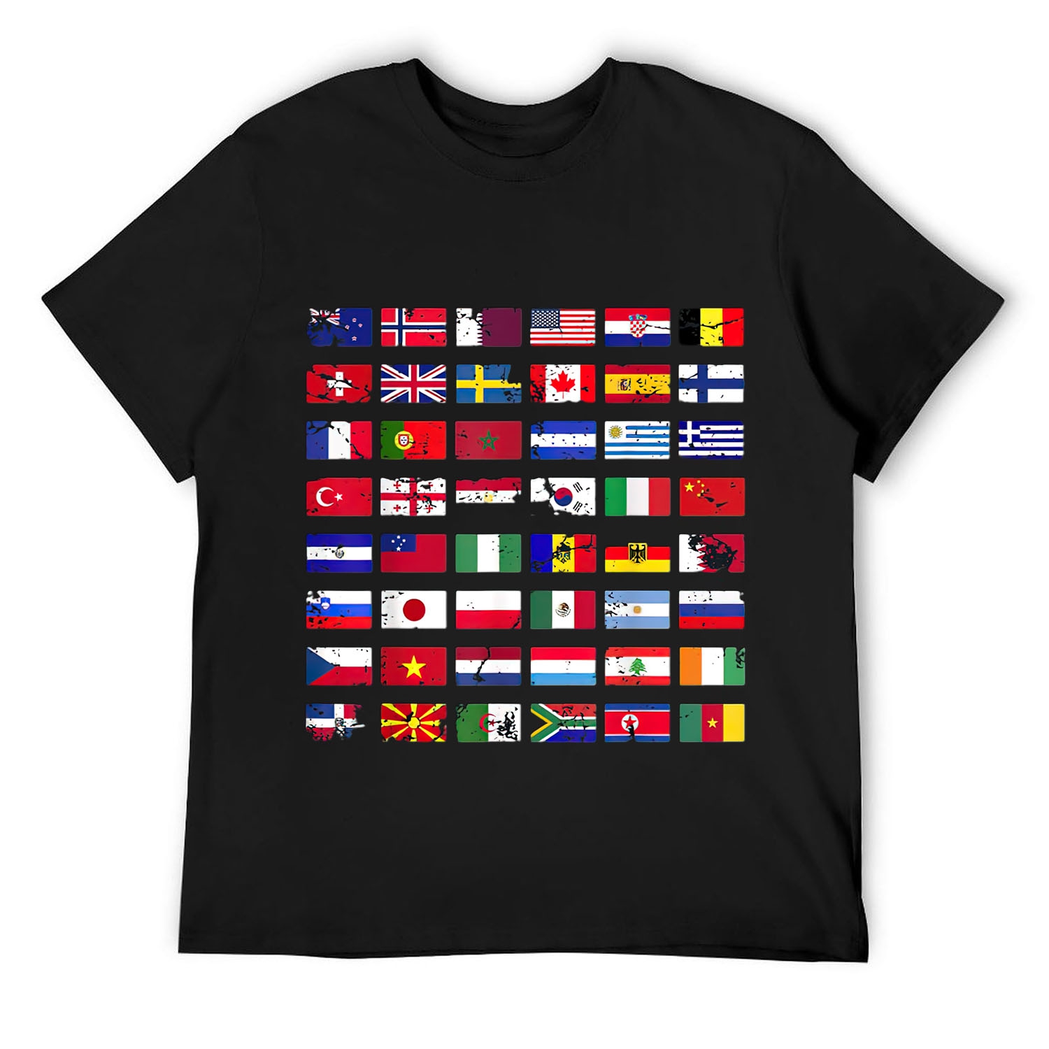 Flags of the Countries of the World, International Present T-Shirt ...
