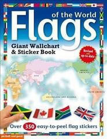 Flags of the World : World Map Wallchart Poster and Sticker Book ...