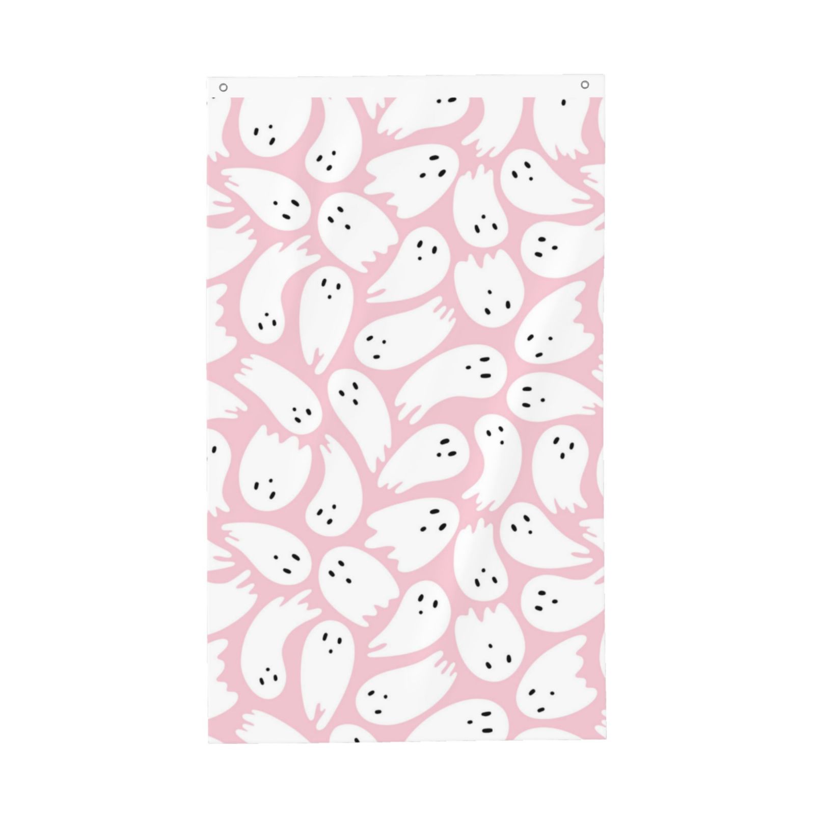 Flags - pink ghost halloween fun 3x5 Ft Double Sided Yard Flags With ...