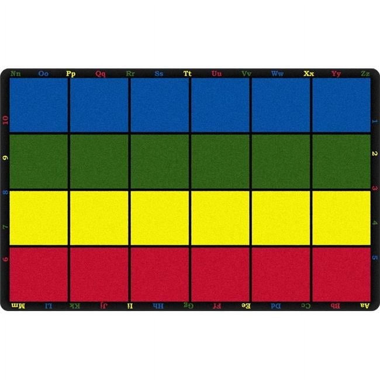 Flagship Carpets PE423-32 Rectangle Cushy Stars Seating Carpet- 6 ft. x ...