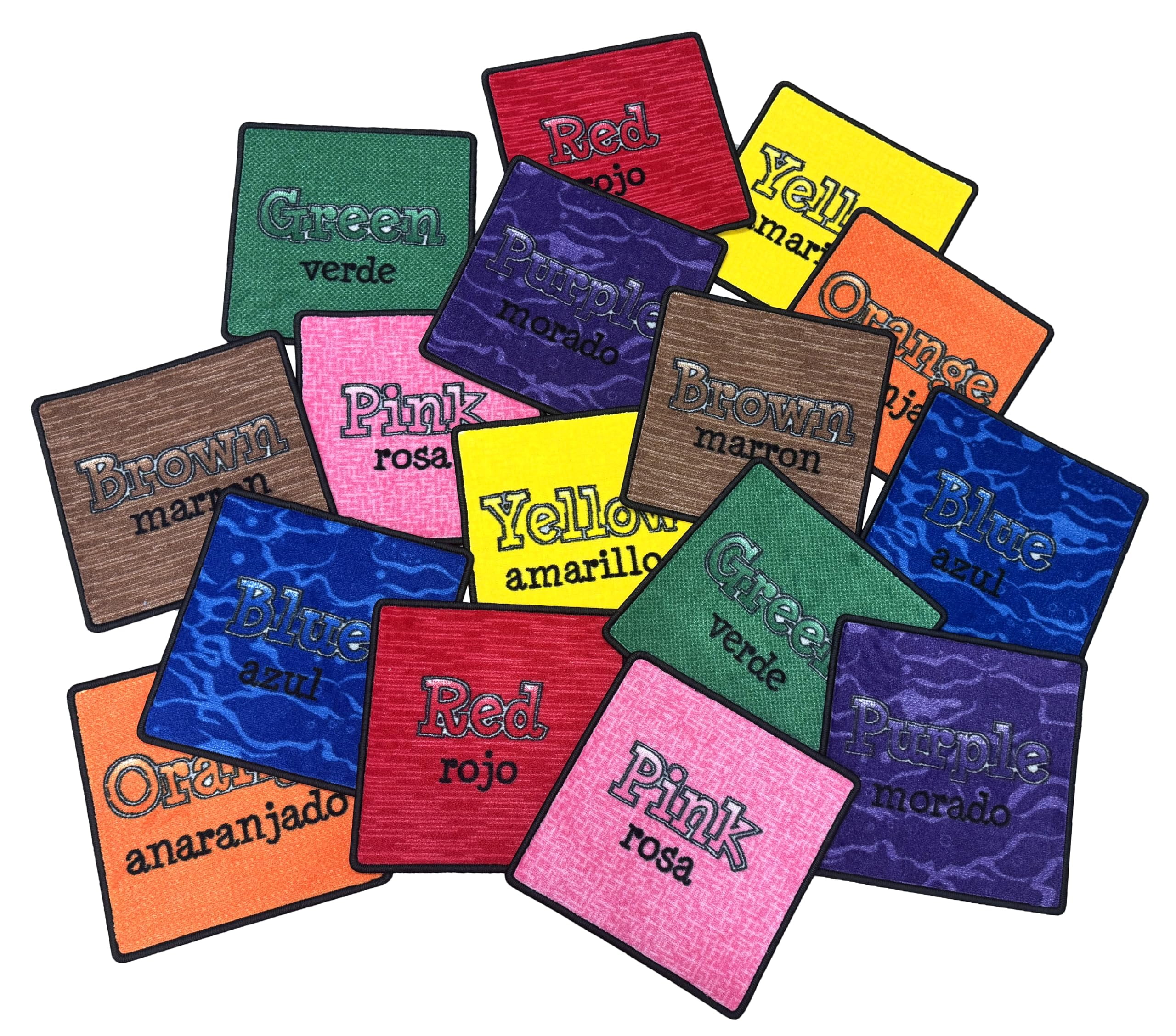 Flagship Carpets My Spanish Colors Eduactional Square Rug for Home ...