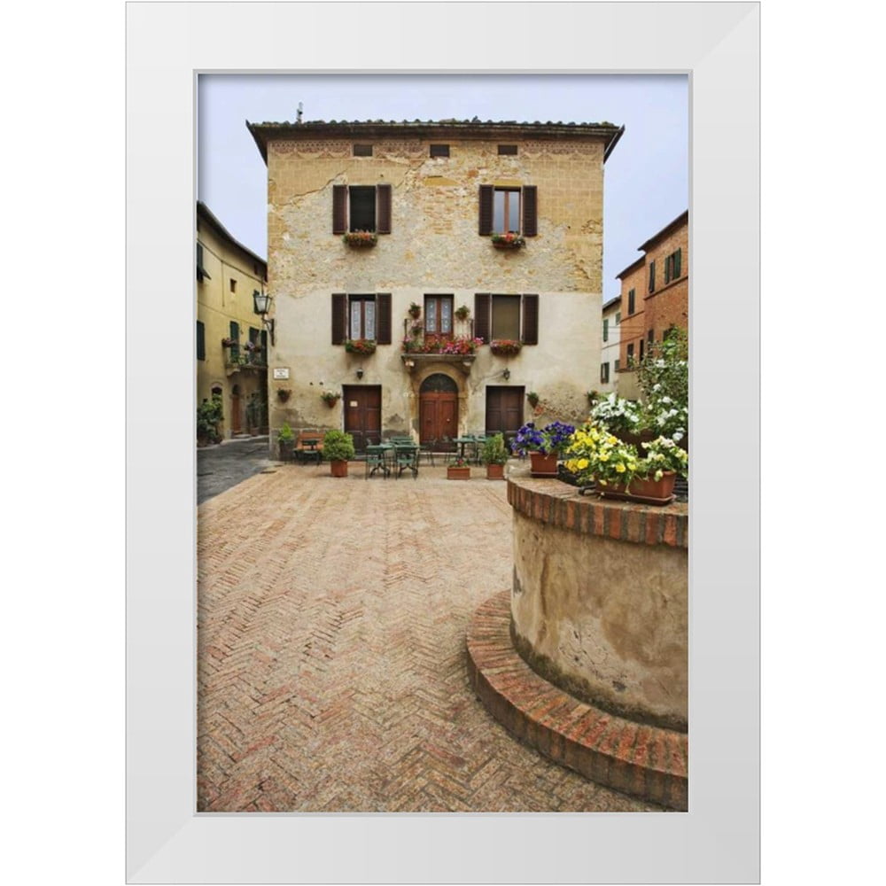 Flaherty, Dennis 13x18 White Modern Wood Framed Museum Art Print Titled ...