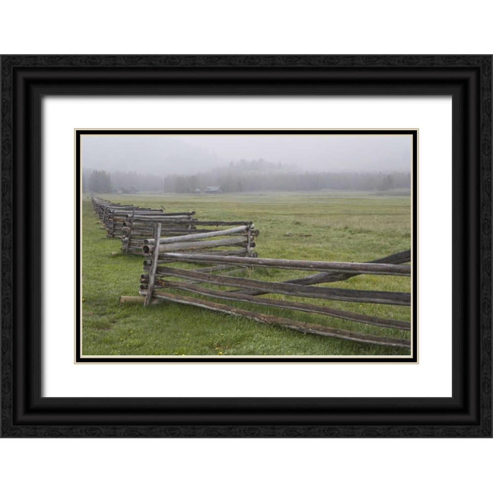 Flaherty, Dennis 14x11 Black Ornate Wood Framed with Double Matting ...