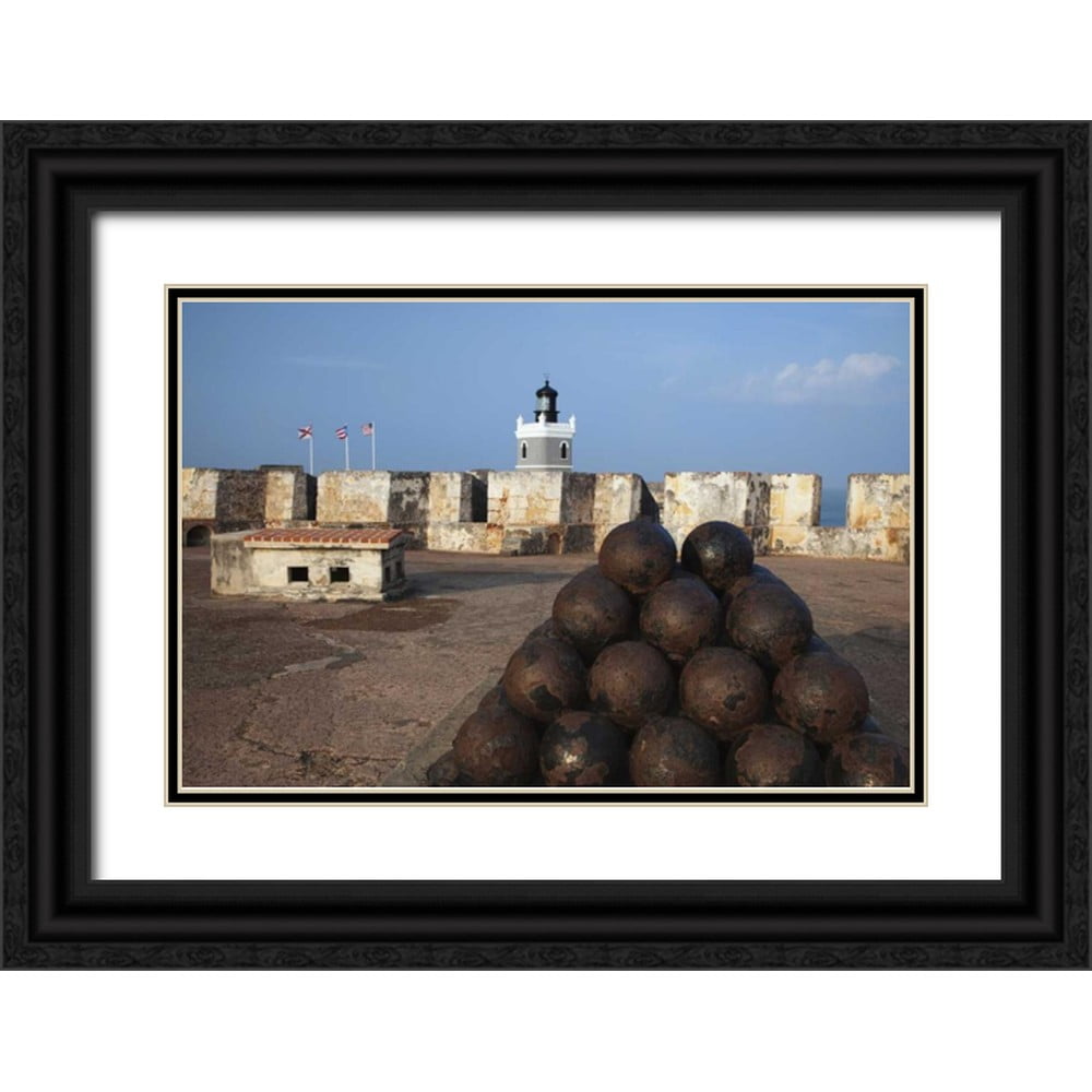 Flaherty, Dennis 14x11 Black Ornate Wood Framed with Double Matting ...