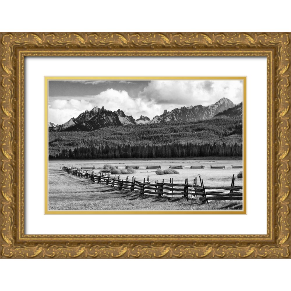 Flaherty, Dennis 14x11 Gold Ornate Wood Framed with Double Matting ...