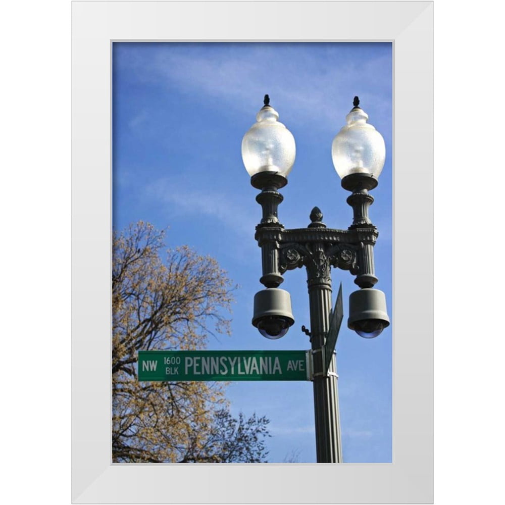 Flaherty, Dennis 17x24 White Modern Wood Framed Museum Art Print Titled ...