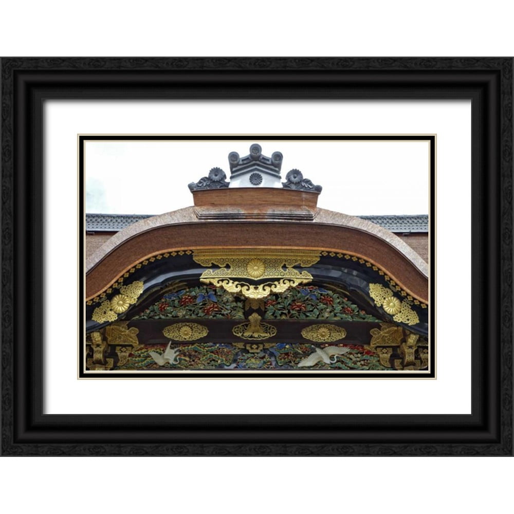 Flaherty, Dennis 18x13 Black Ornate Wood Framed with Double Matting ...