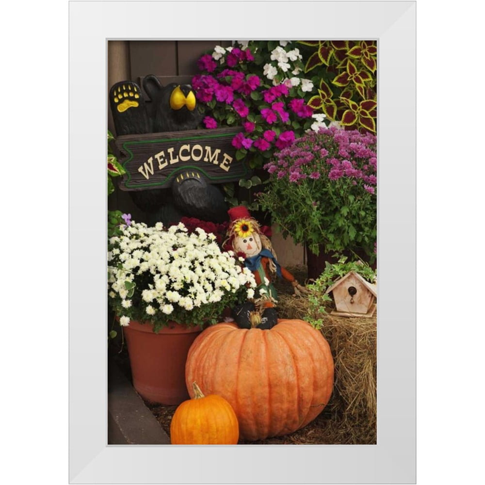 Flaherty, Dennis 23x32 White Modern Wood Framed Museum Art Print Titled ...