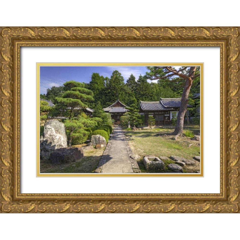 Flaherty, Dennis 24x17 Gold Ornate Wood Framed with Double Matting ...