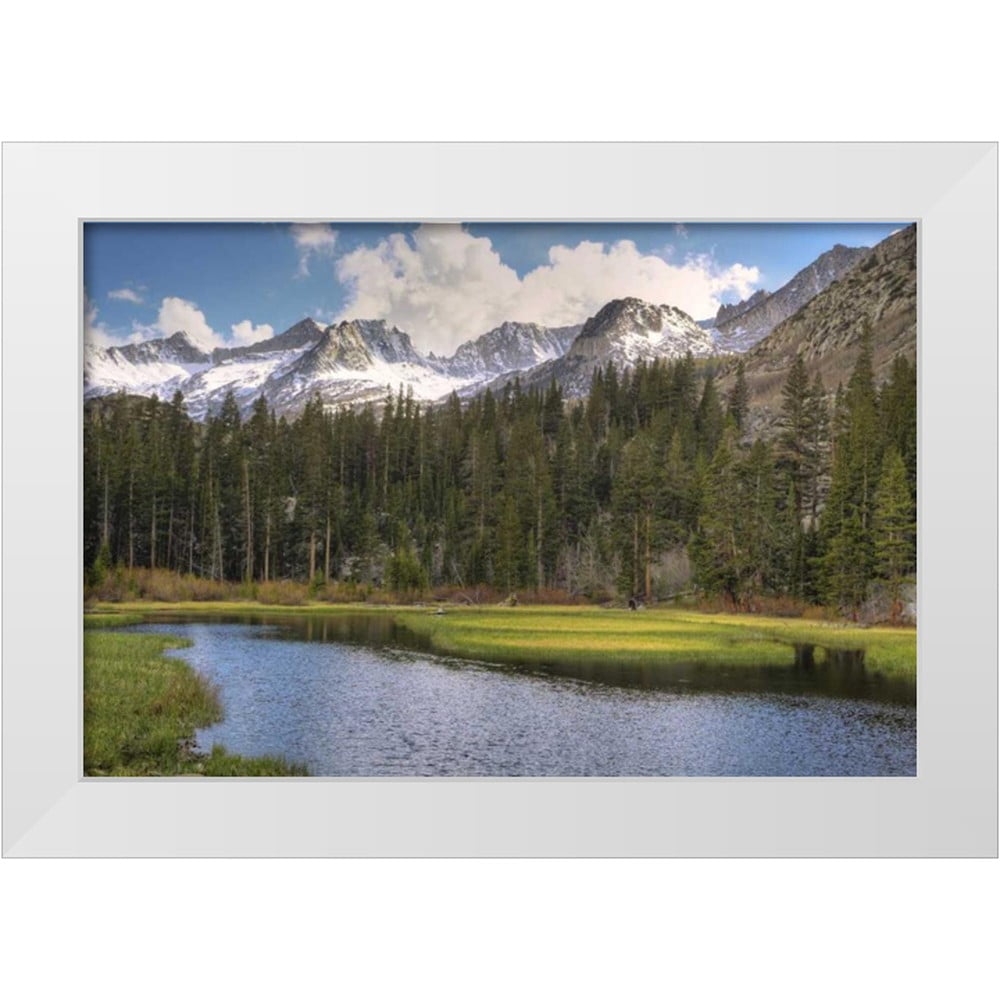 Flaherty, Dennis 24x17 White Modern Wood Framed Museum Art Print Titled ...