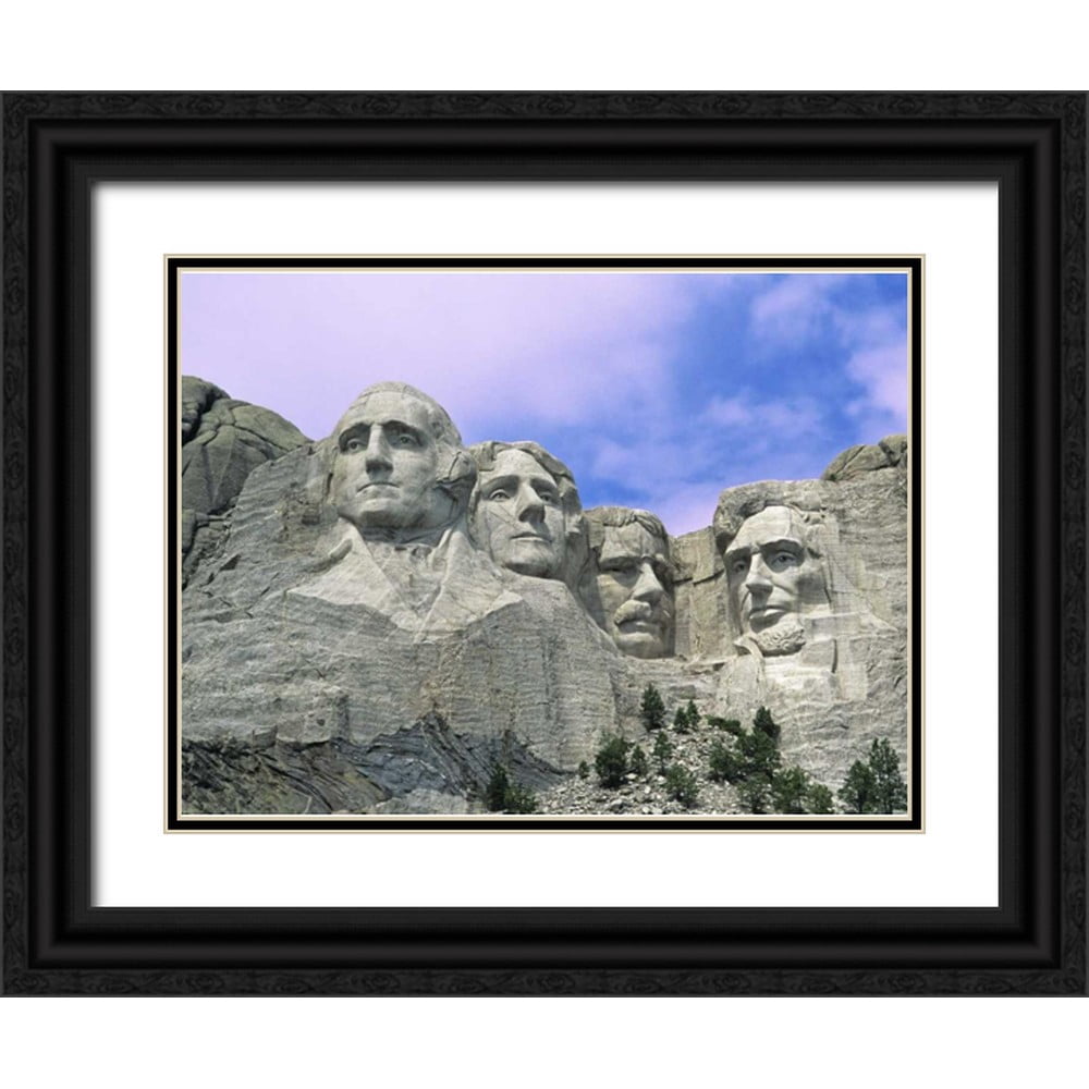 Flaherty, Dennis 24x19 Black Ornate Wood Framed with Double Matting ...