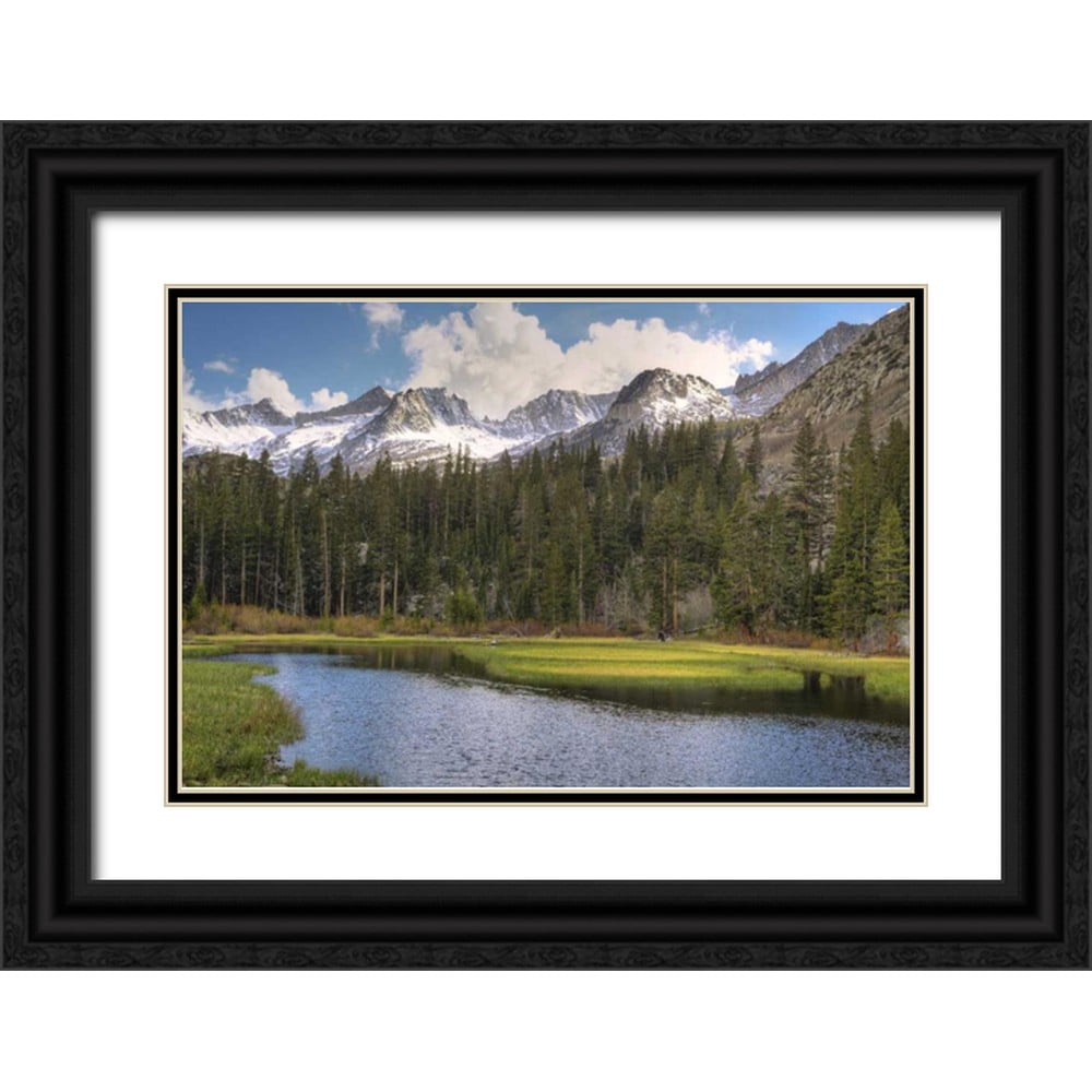 Flaherty, Dennis 32x23 Black Ornate Wood Framed with Double Matting ...