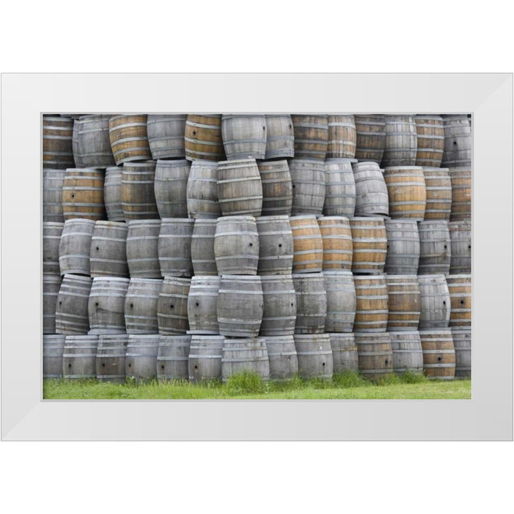 Flaherty, Dennis 32x23 White Modern Wood Framed Museum Art Print Titled ...