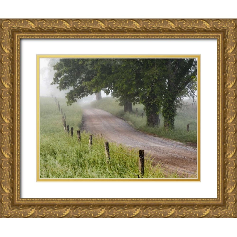 Flaherty, Dennis 32x25 Gold Ornate Wood Framed with Double Matting ...