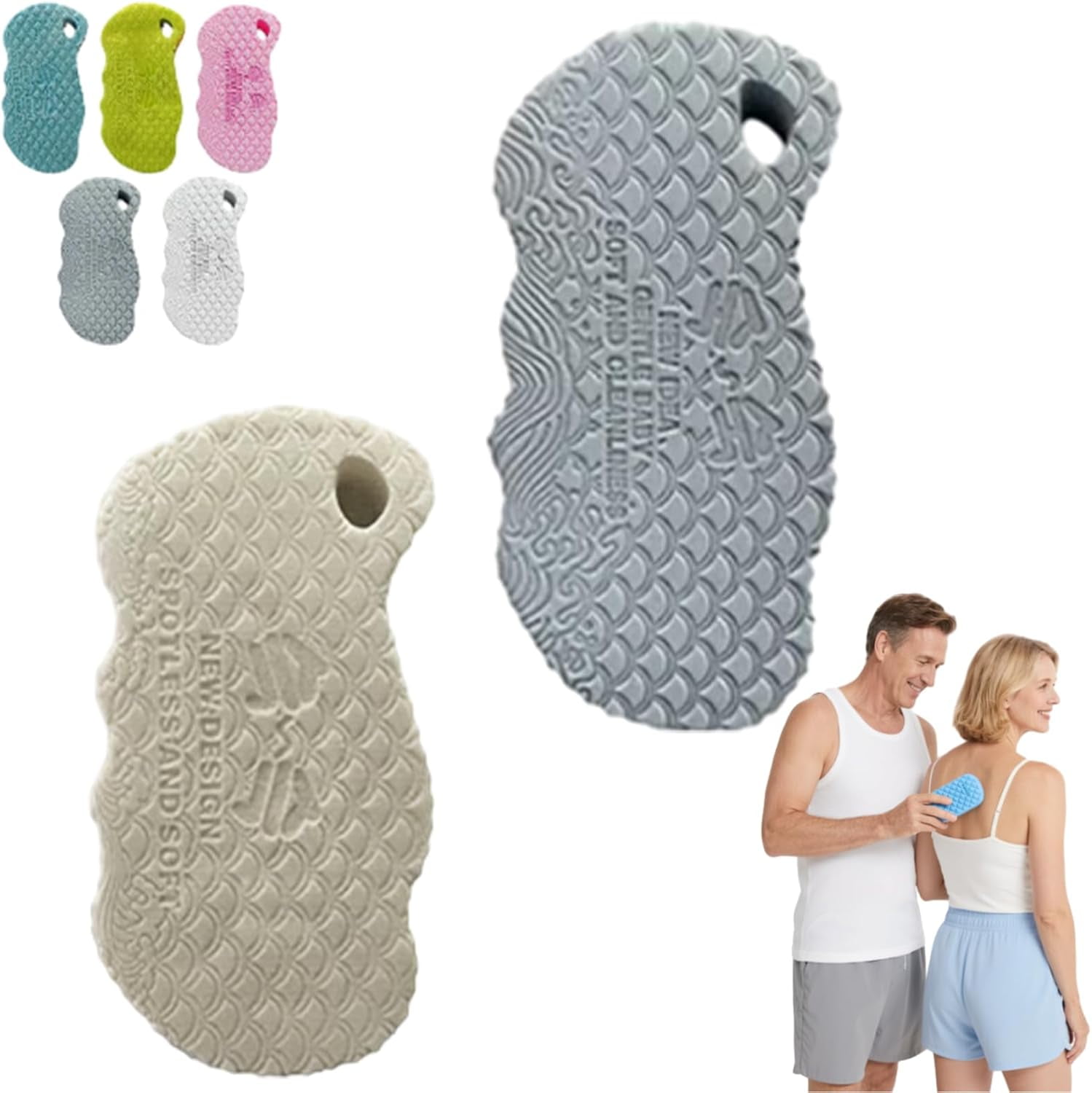 Flair Aura Exfoliating Sponge, Magic Exfoliating Bath Sponge, Super ...