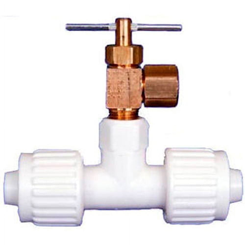 Flair-It 06834 1/2" x 1/2" x 1/8" Ice Maker Tee - Walmart.com