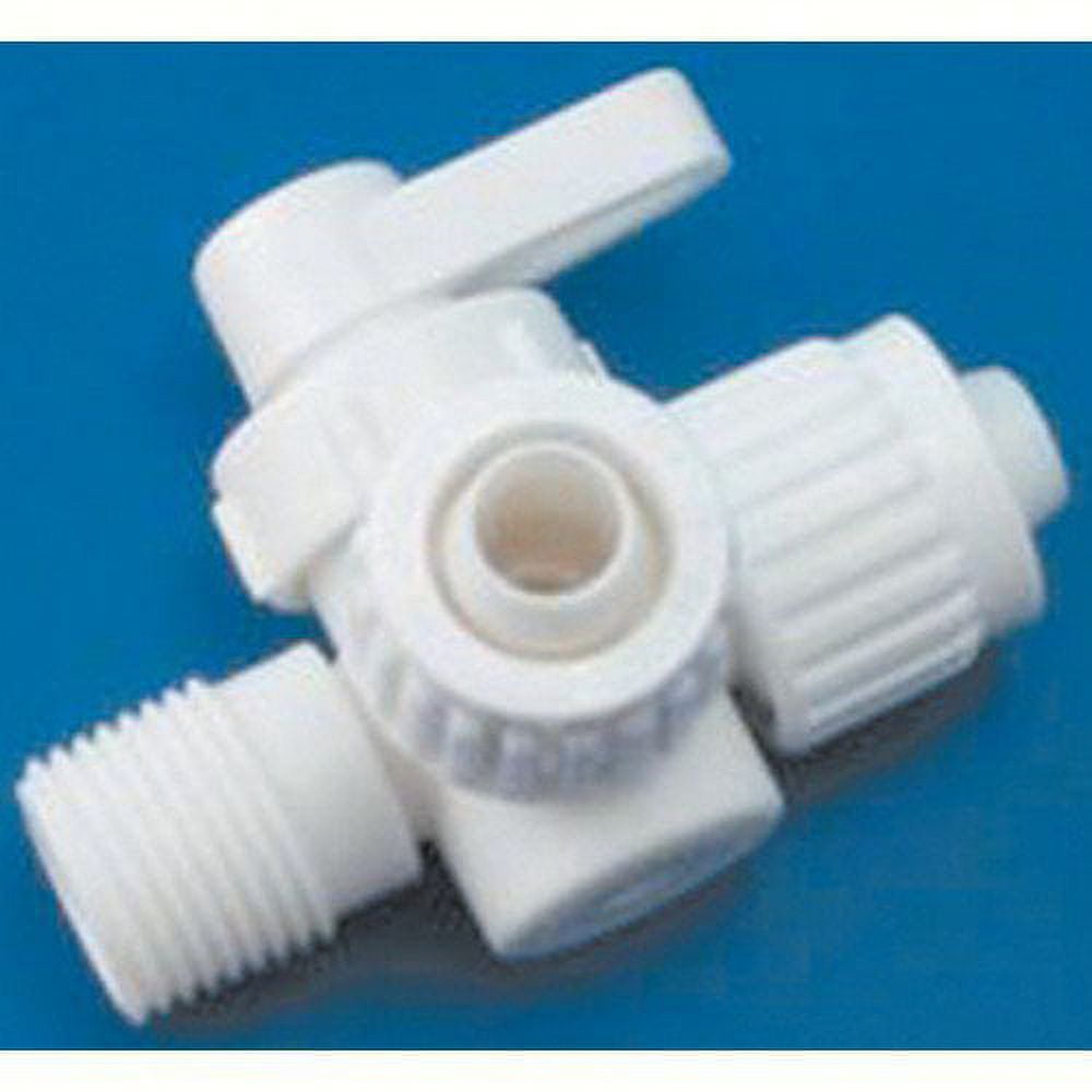 Flair-It 06912; 3-Way Valve 1/2 X 1/2 Mpt x 1/2 - Walmart.com