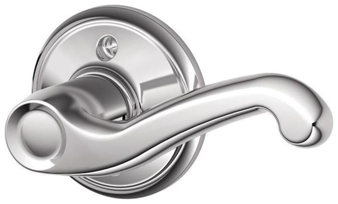 Flair Right Handed Lever Non-Turning Lock, Bright Chrome (F170 FLA 625 ...