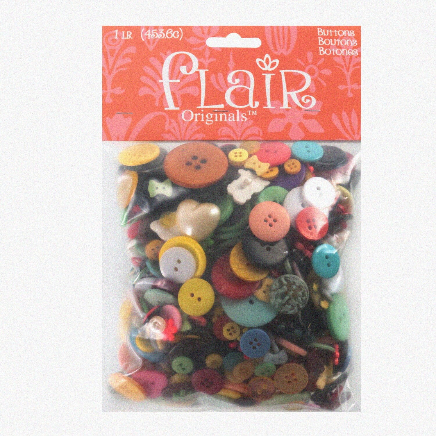FlairCraft Button Bonanza: 1 lb Assorted Everyday Sewing Essentials ...