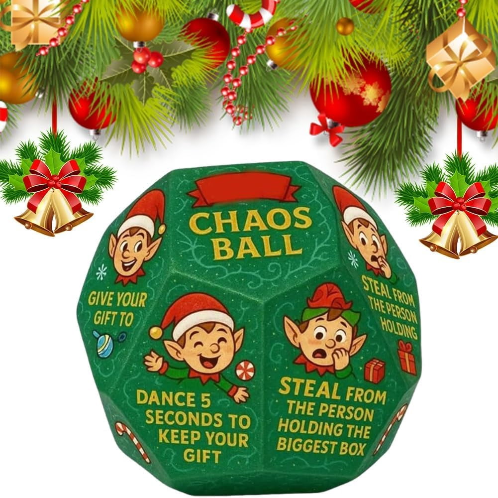 Flairgifts Santa Swap Gift Exchange Dice, 2025 New-Exchange Game 12 ...
