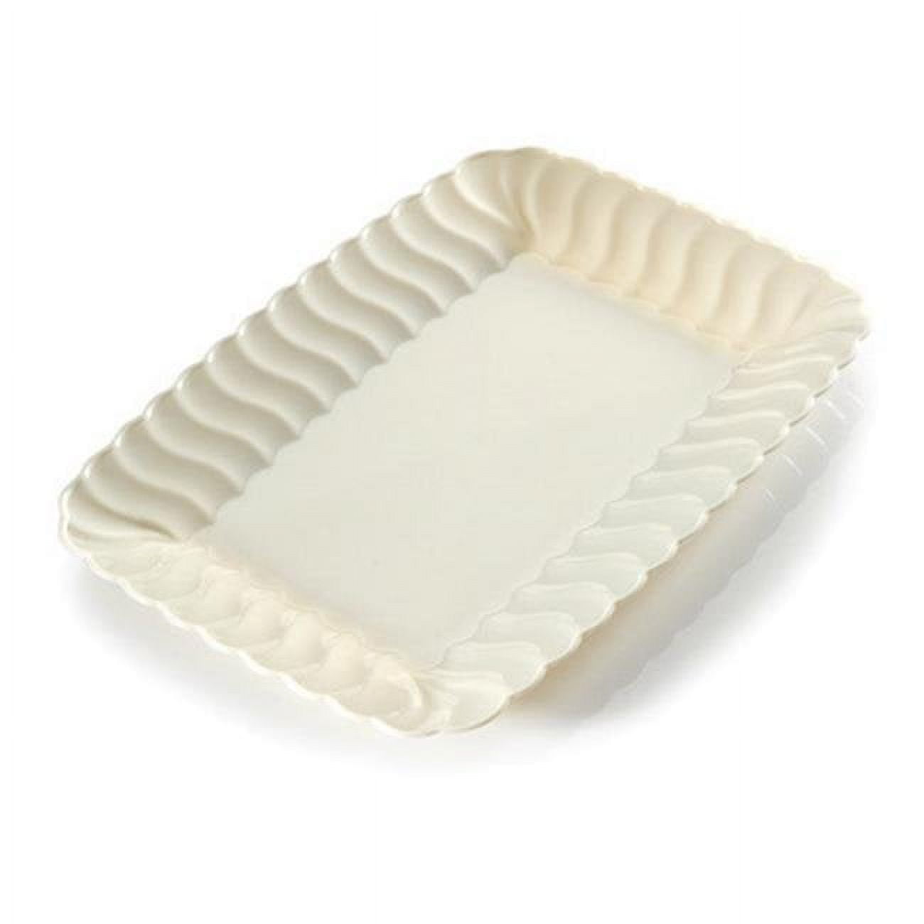 Flairware 5 in. x 7 in. Clear Snack Tray - Walmart.com