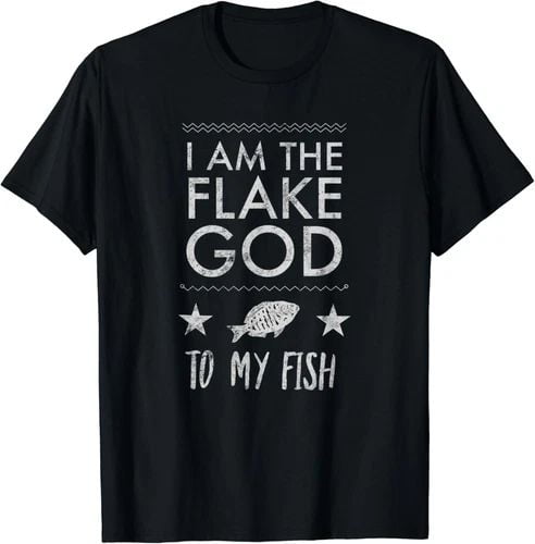 Flake God Aquarium Fish Tank Aquarist Gift Unisex T-Shirt - Walmart.com