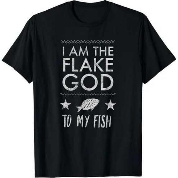 Flake God Aquarium Fish Tank Aquarist Gift Unisex T-Shirt - Walmart.com