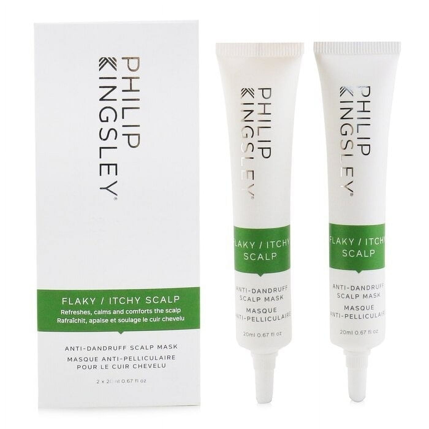 Flaky/ Itchy Scalp Anti-Dandruff Scalp Mask - 2x20ml/0.67oz - Walmart.com