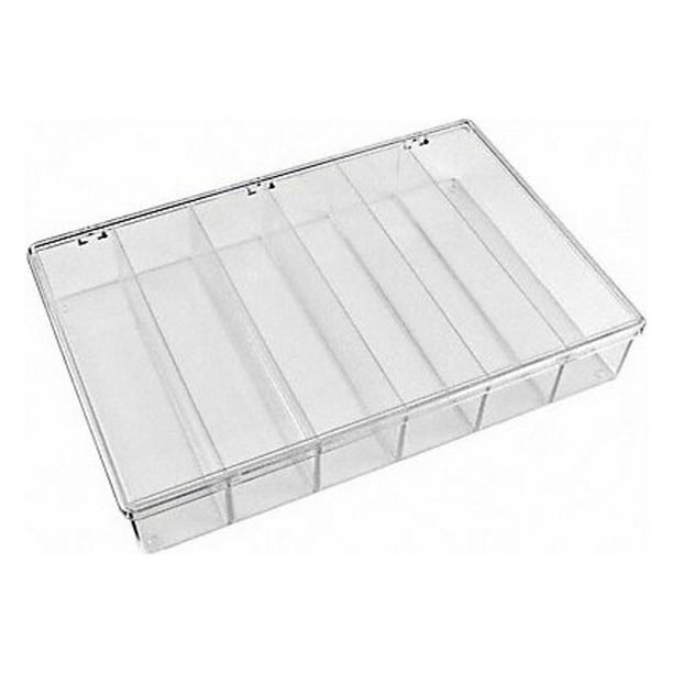 Flambeau Compartment Box,Snap,Clear,2 13/16 in 6674KC - Walmart ...