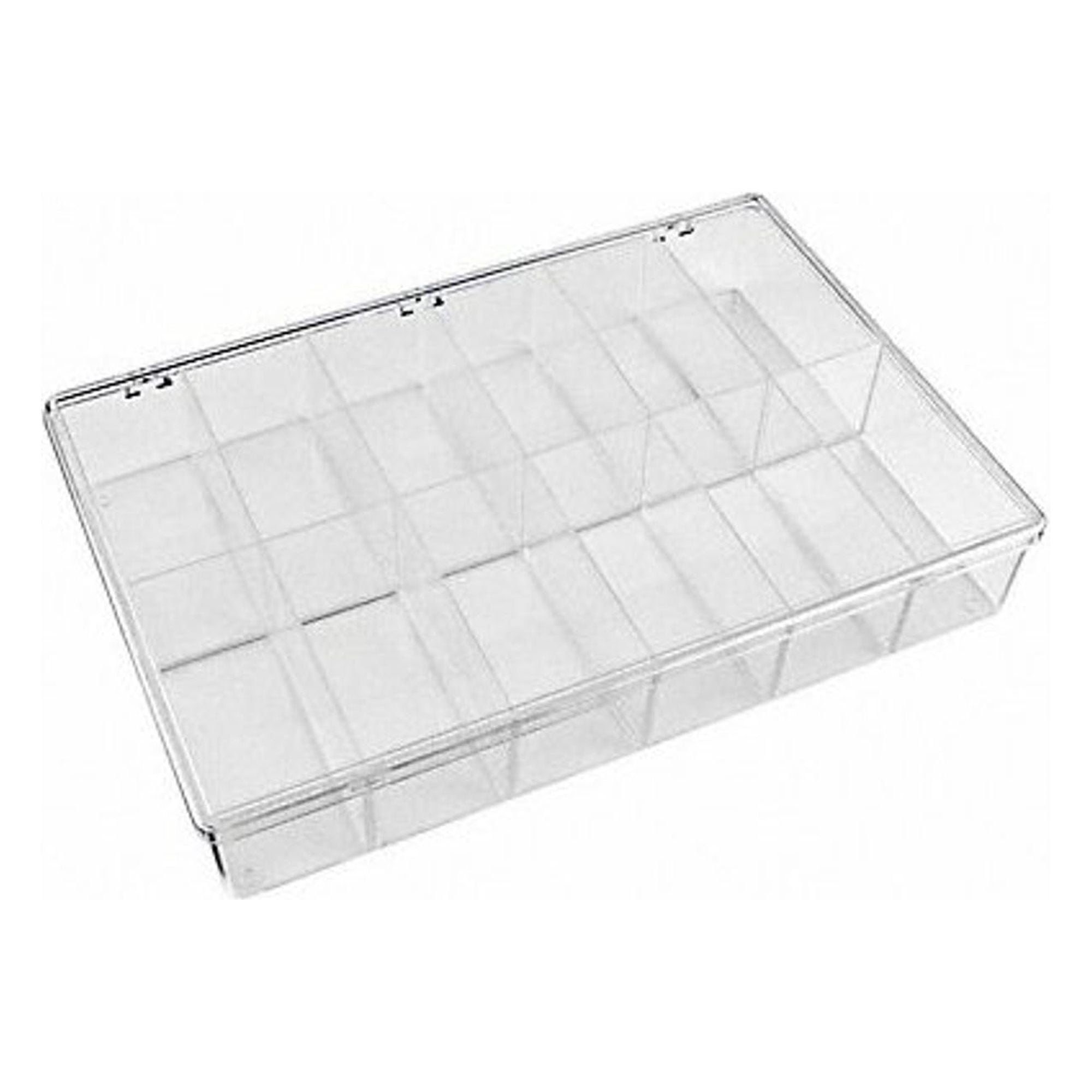 Flambeau Compartment Box,Snap,Clear, 6676KC - Walmart.com