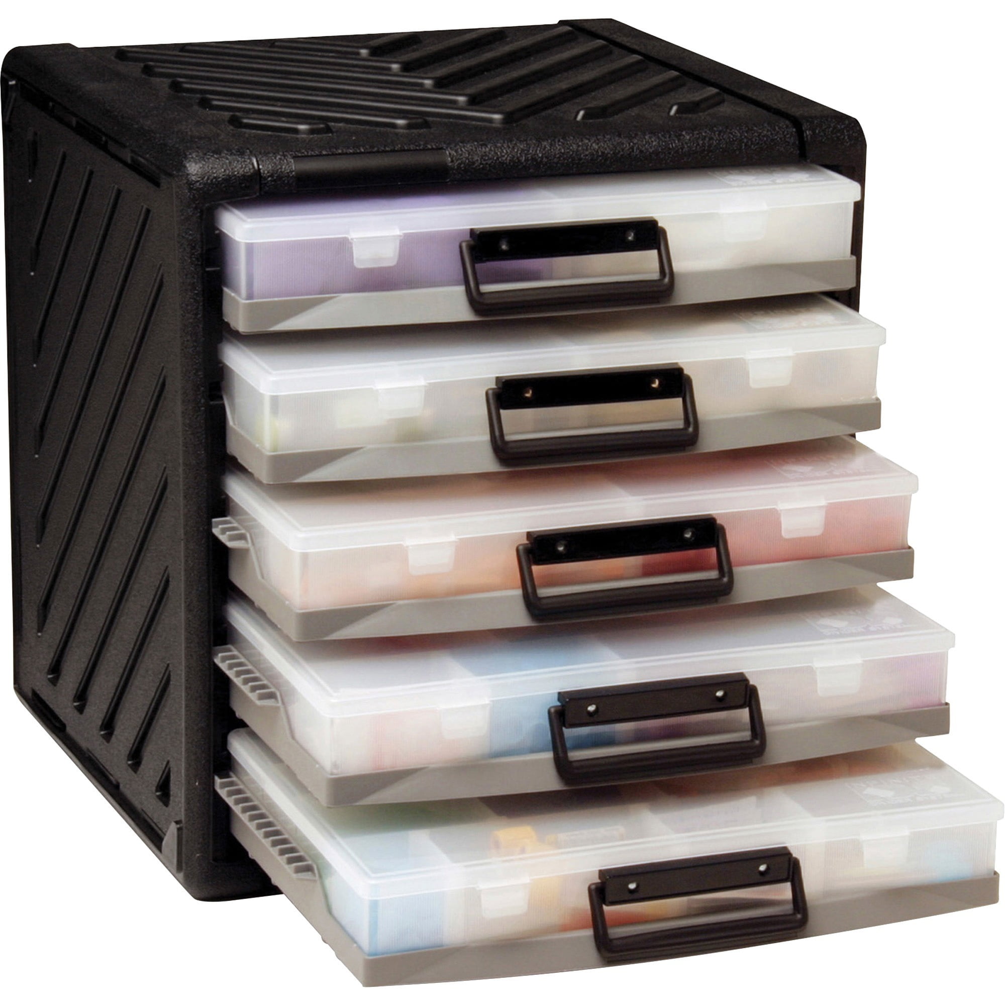 Flambeau, Divider System Cabinet, 1 Each, Black - Walmart.com