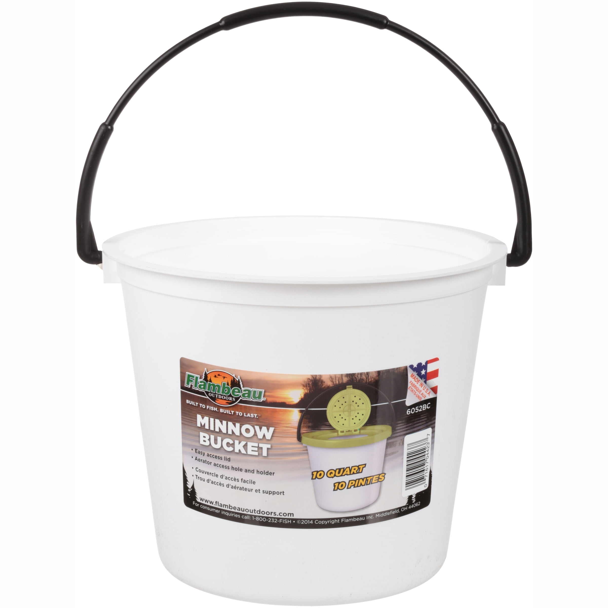 Flambeau™ Outdoors 10 Quart Minnow Bucket - Walmart.com