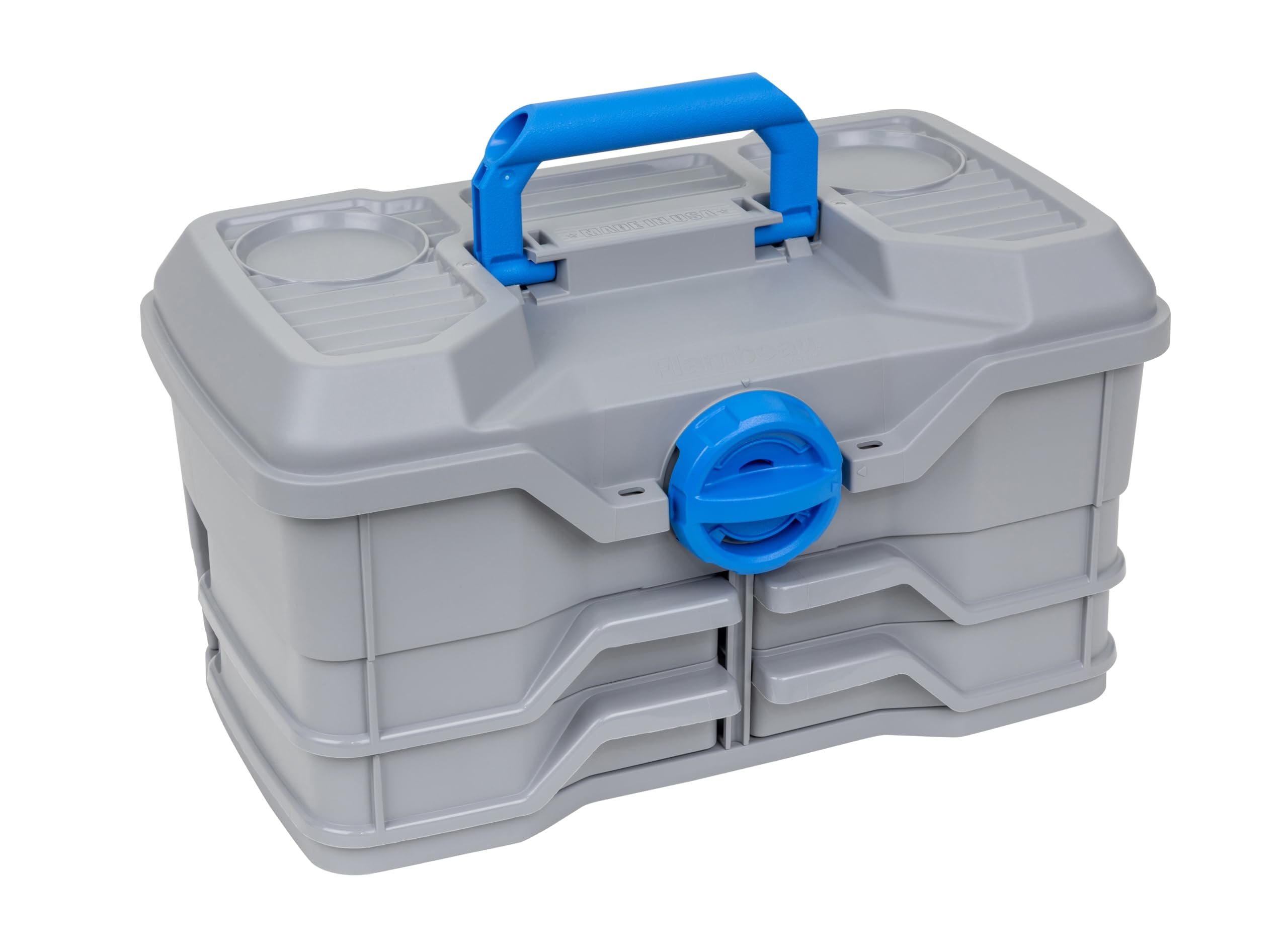Flambeau Outdoors Next Gen 4/0 Medium Fishing Tackle Box - 4 Pivot ...