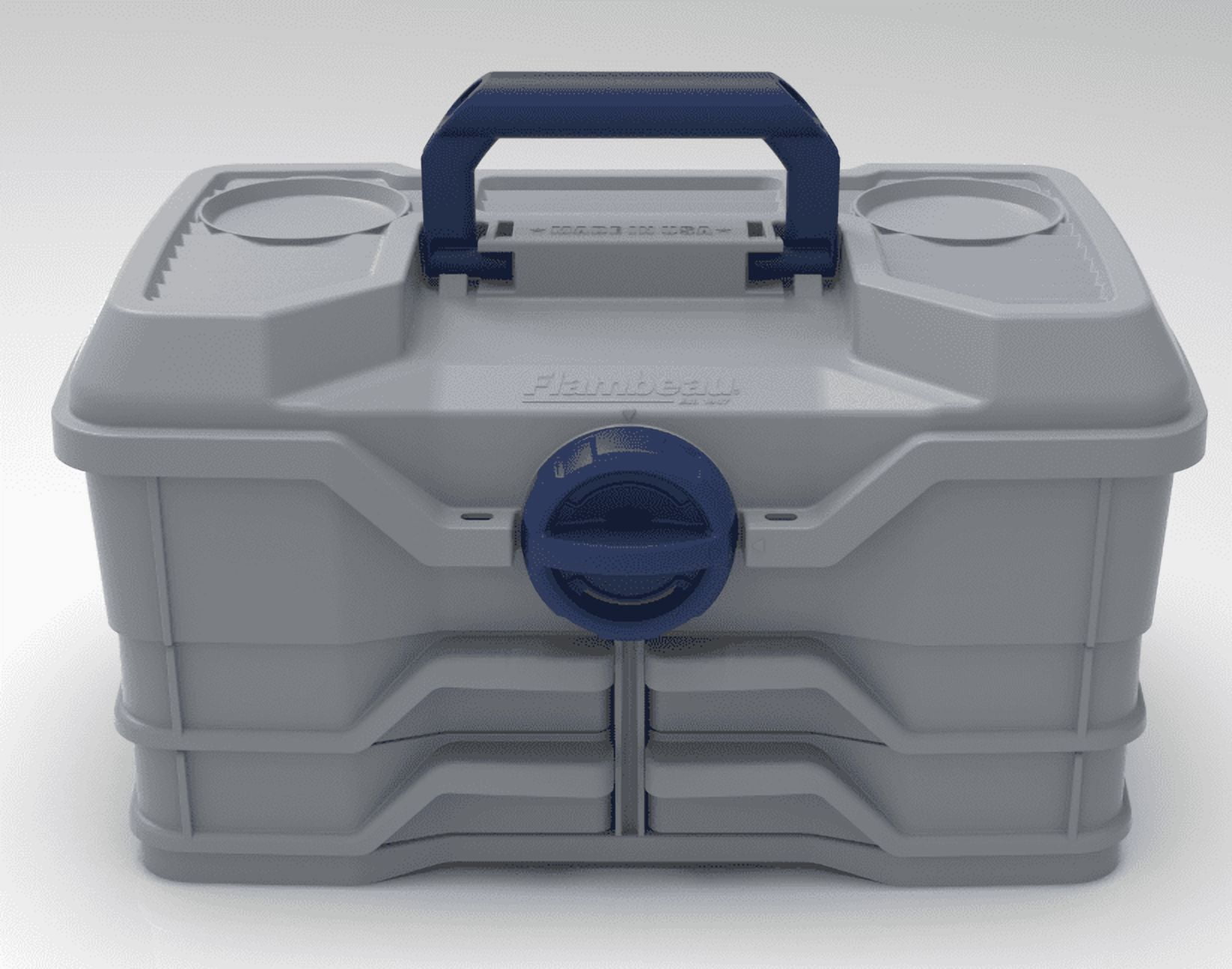 Flambeau Outdoors, NextGen 4/0 Medium Fishing Tackle Box, 440NGAG, 14 ...