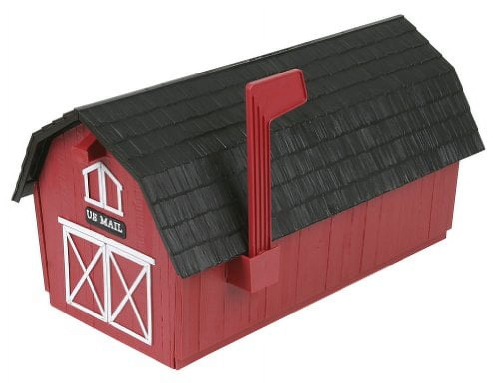 Flambeau T3 Barn Post Mount Mailbox - Walmart.com