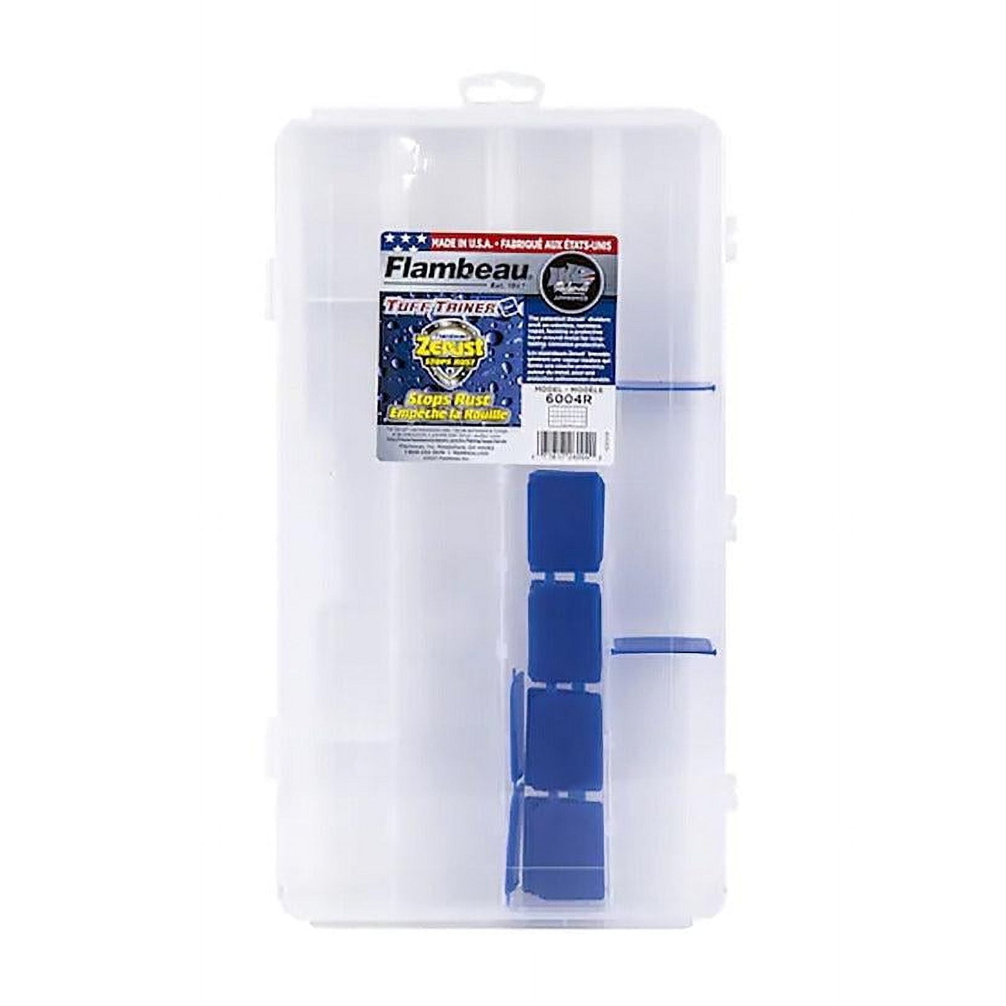 Flambeau Tuff-Tainer 32-Comp 16" w-Rails & Zerust Storage - Walmart.com
