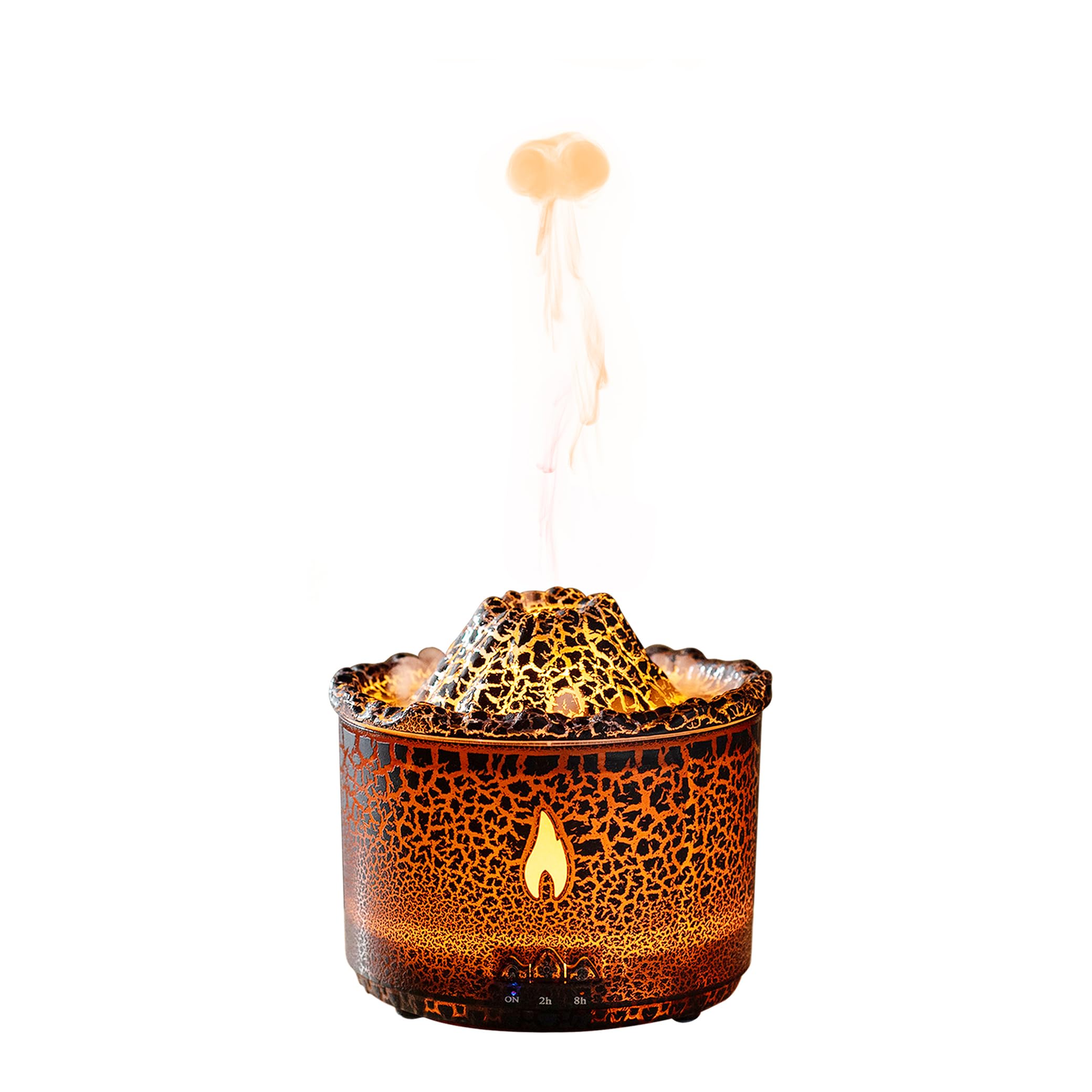 Flame Air Diffuser Volcano Aroma Diffuser Ultrasonic Oil Diffuser 360mL ...
