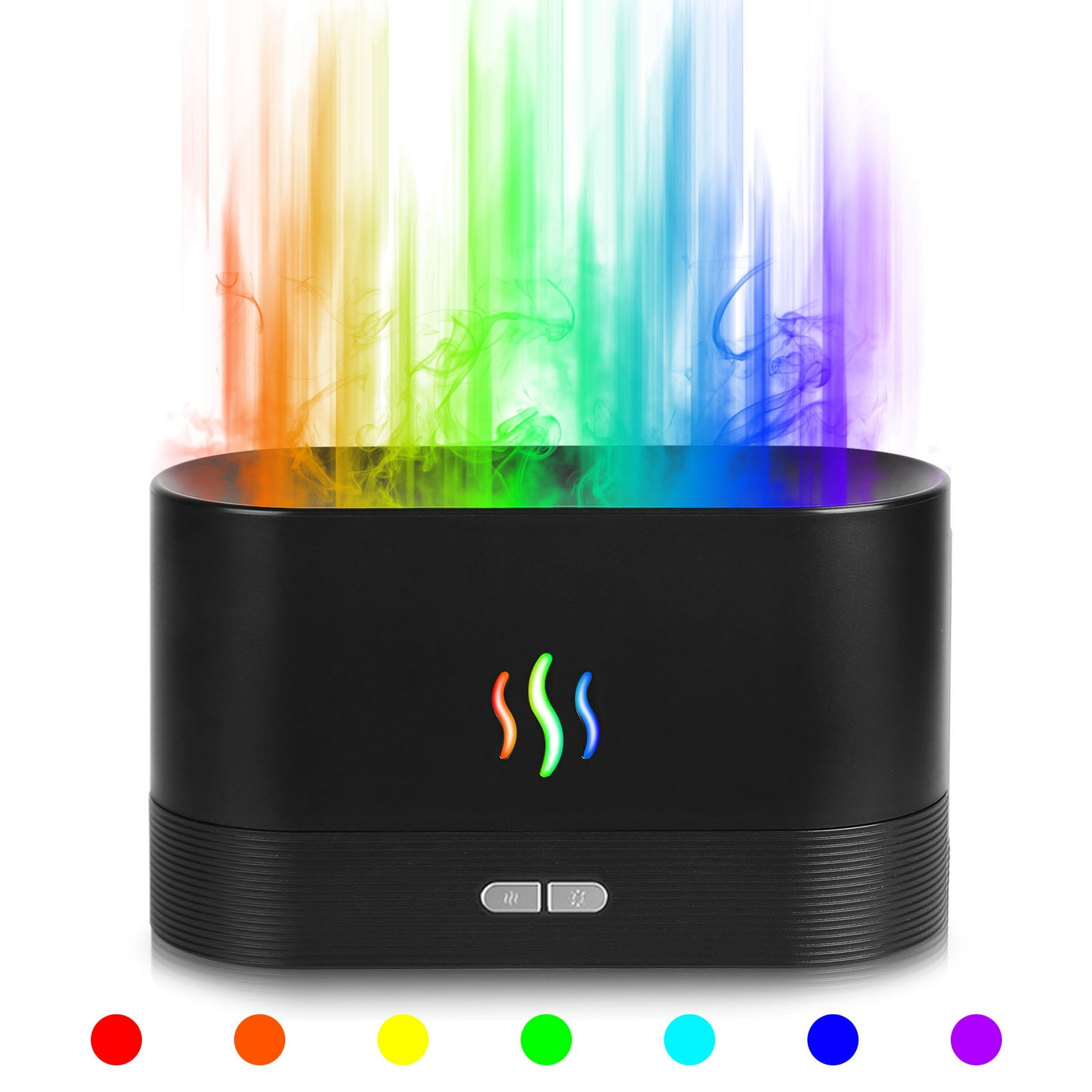 Flame Air Diffuser, iMountek 180ML Essential Oil Flame Diffuser ...