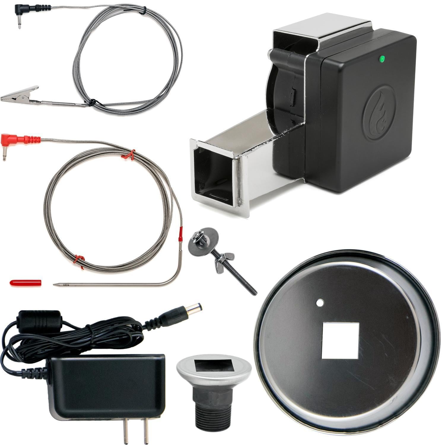 Flame Boss 400 WiFi Smoker Controller W/ Universal Adapter Kit - FB400 ...