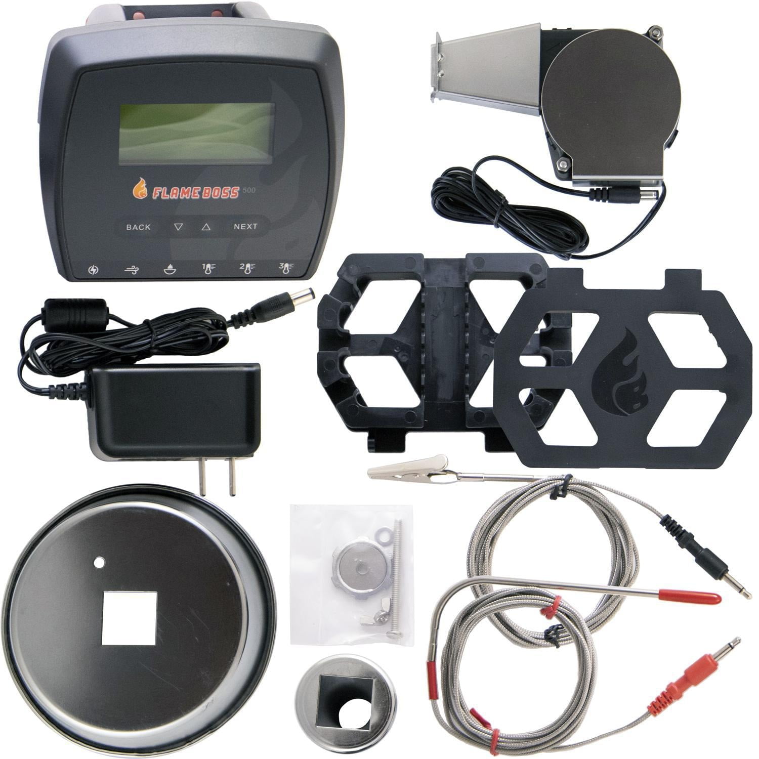 Flame Boss 500 WiFi BBQ Smoker Controller, Universal Adapter Kit ...