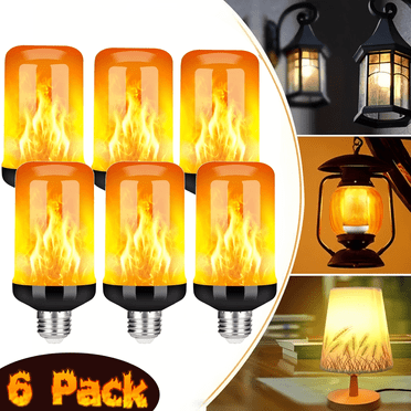Adofi Upgraded LED Flame Light Bulbs, Flickering Light Bulbs with ...