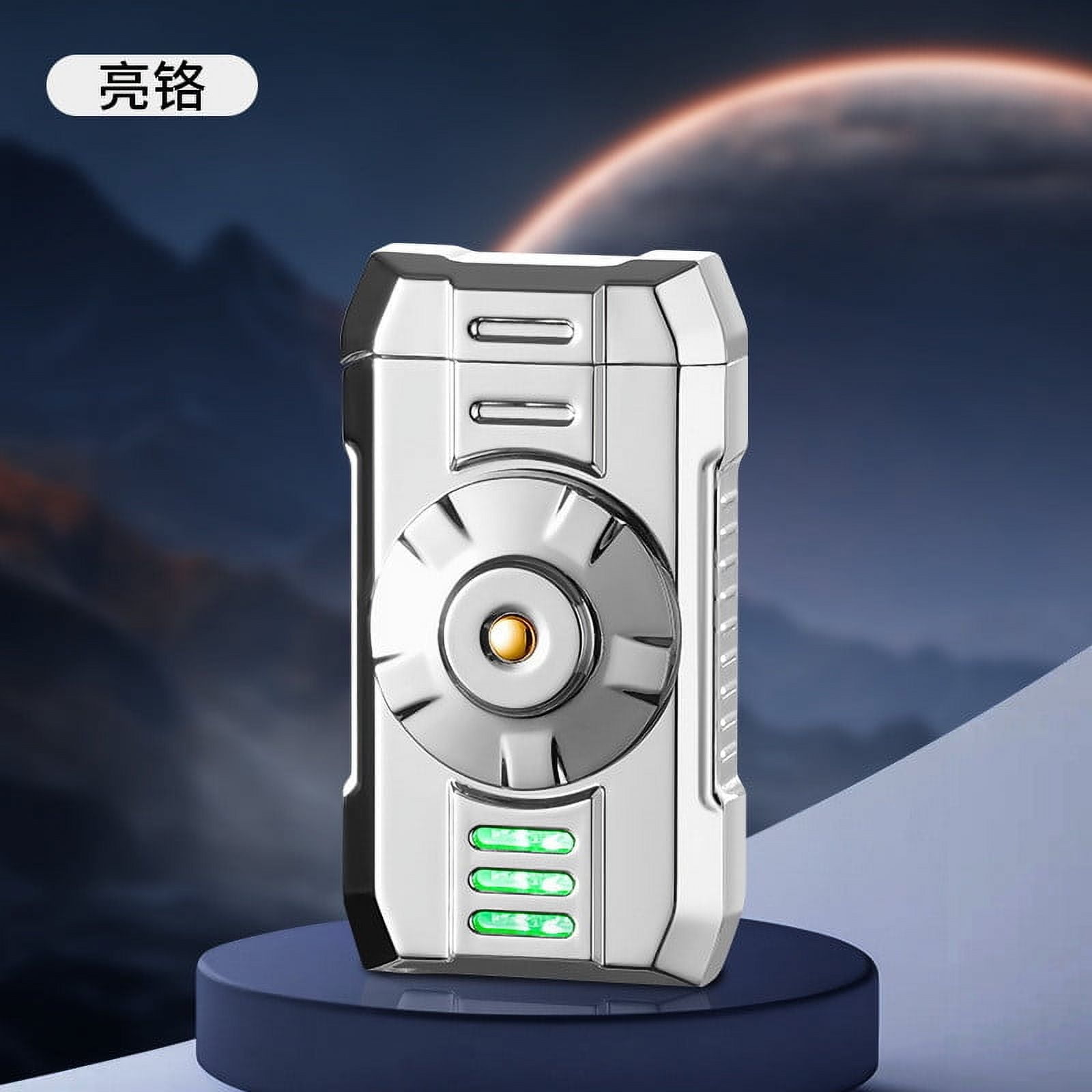 Flame Control Butane Lighter, Windproof Rechargeable Design, Stainless ...