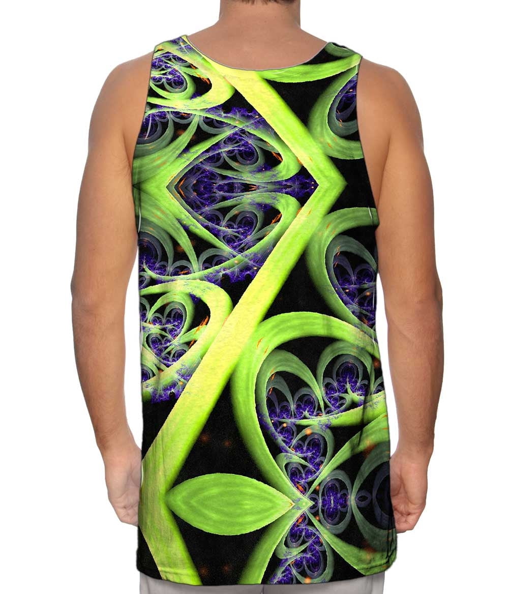 Flame Fractal 3D Render Design Tank Top - Walmart.com