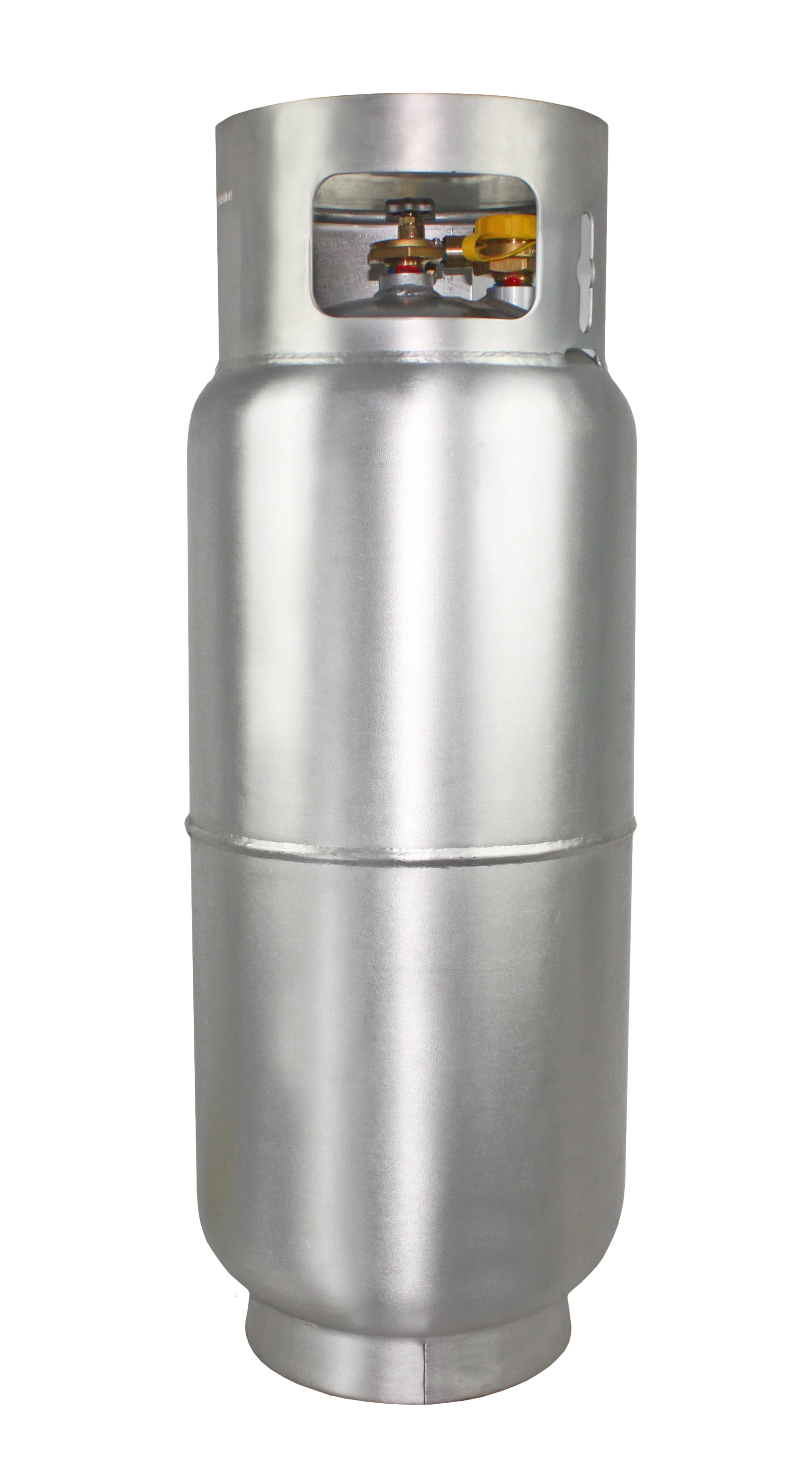 Flame King 43.5LB Aluminum Forklift Propane Tank with Gauge, Corrosion ...