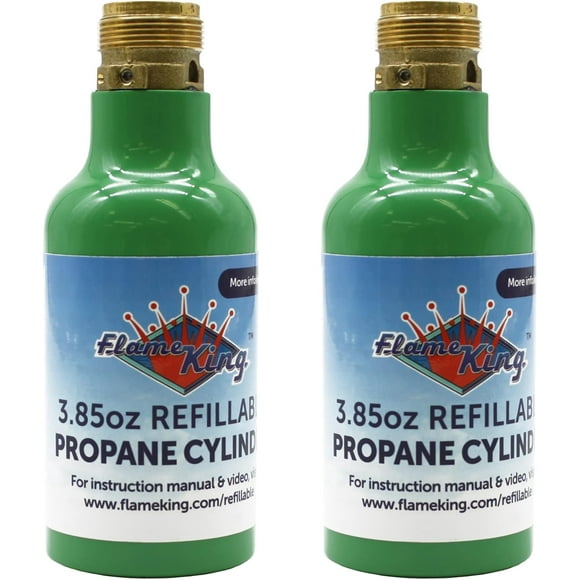 Small Green Propane Tanks