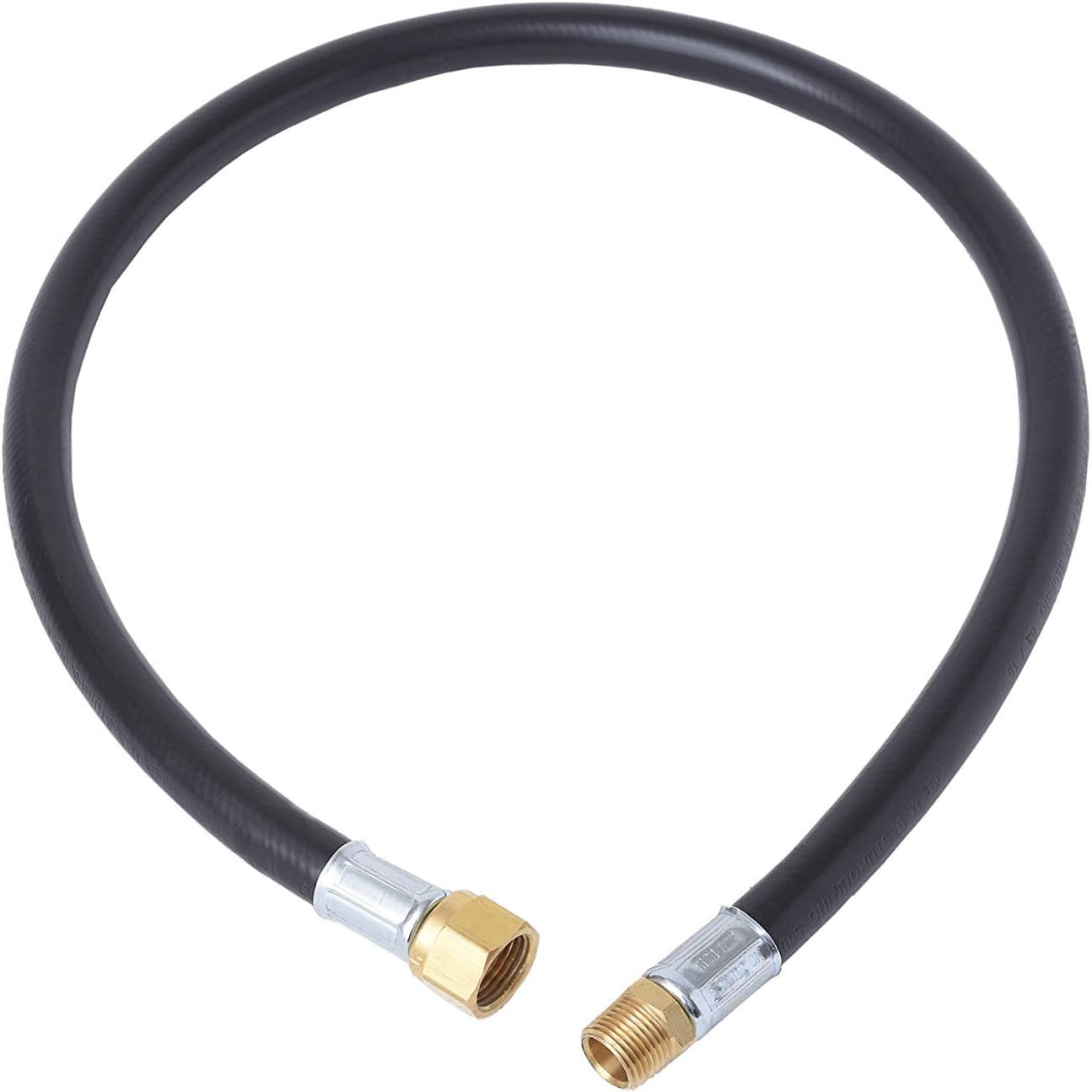 Flame King 32-inch Thermo Plastic Hose Assembly for LP and Natural Gas ...