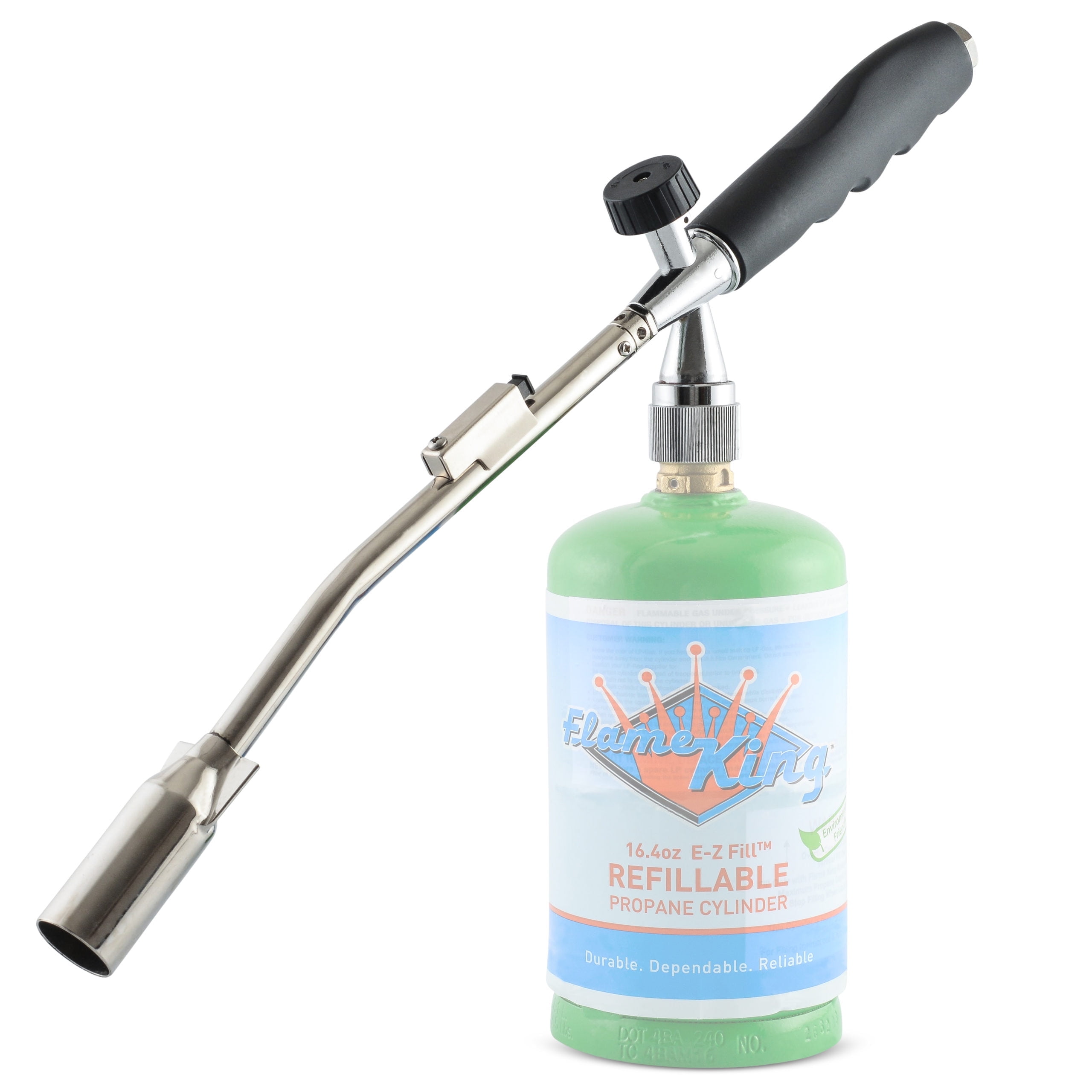 Flame King Propane Torch 20K BTU with Igniter, Campfire/Charcoal Fire ...