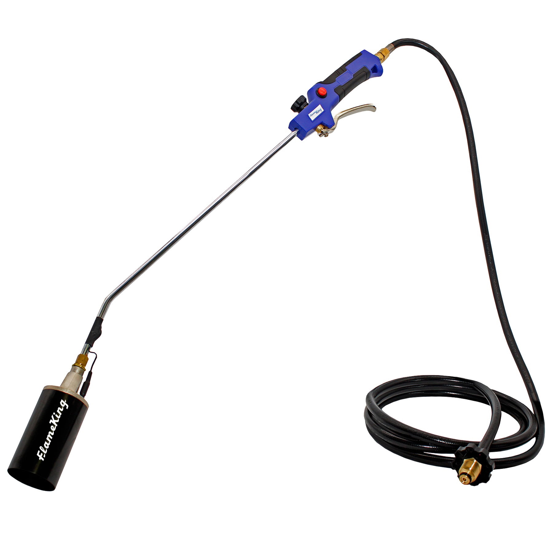 Flame King Propane Torch Kit, Heavy-Duty Adjustable Flame Weed Burner ...