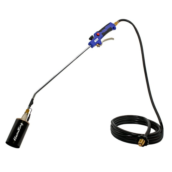 Flame King Propane Torch Kit, Heavy-Duty Adjustable Flame Weed Burner ...